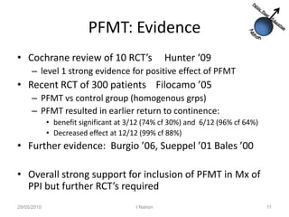 Physiotherapy and the_male_pelvic_floor_-_irmina_nahon | PPS