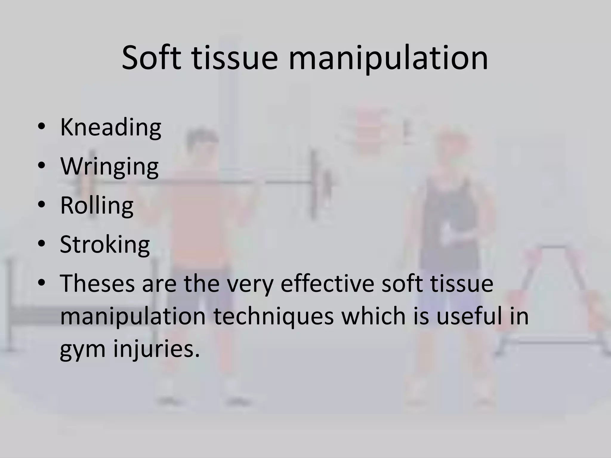 Physiotherapy approach for gym injuries.pptx