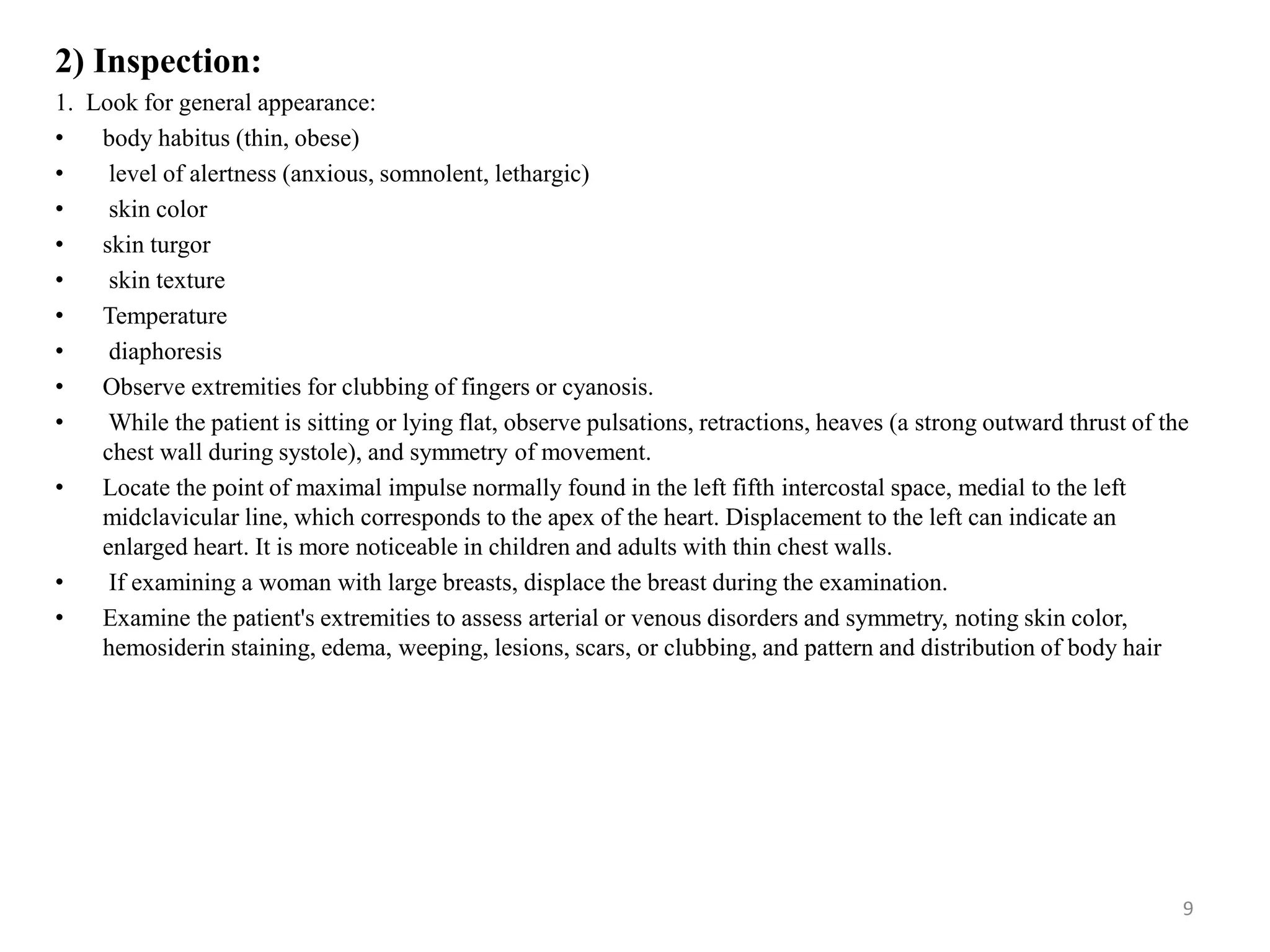 Physiotherapy assessment of cardiac conditions | PPTX