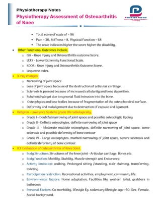 Physiotherapy Assessment of Osteoarthritis of Knee.pdf