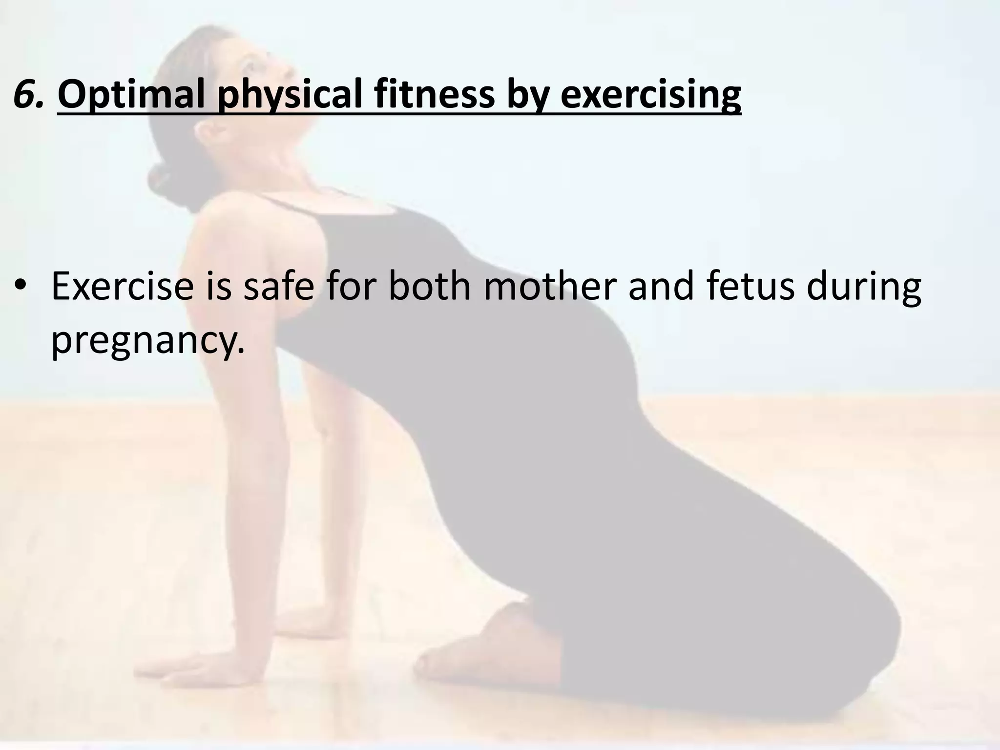 Physiotherapy in antenatal & post natal care | PPTX