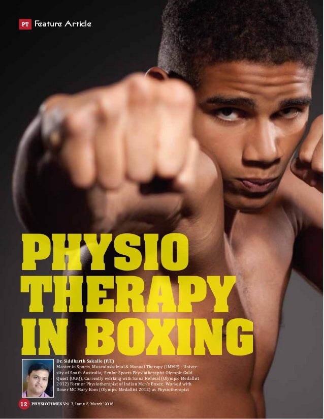 Physiotherapy in boxing