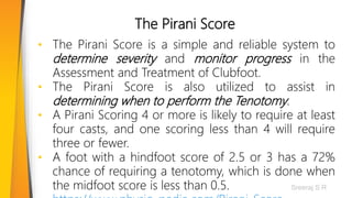Physiotherapy for CONGENITAL TALIPES EQUINOVARUS | PPTX