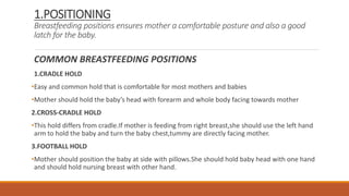 PHYSIOTHERAPY IN LACTATION & BREASTFEEDING.pptx