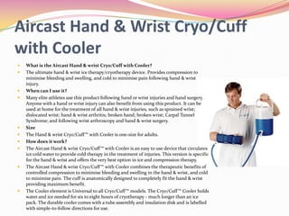 Physiotherapy in orthopedic practice cryotherapy | PPTX