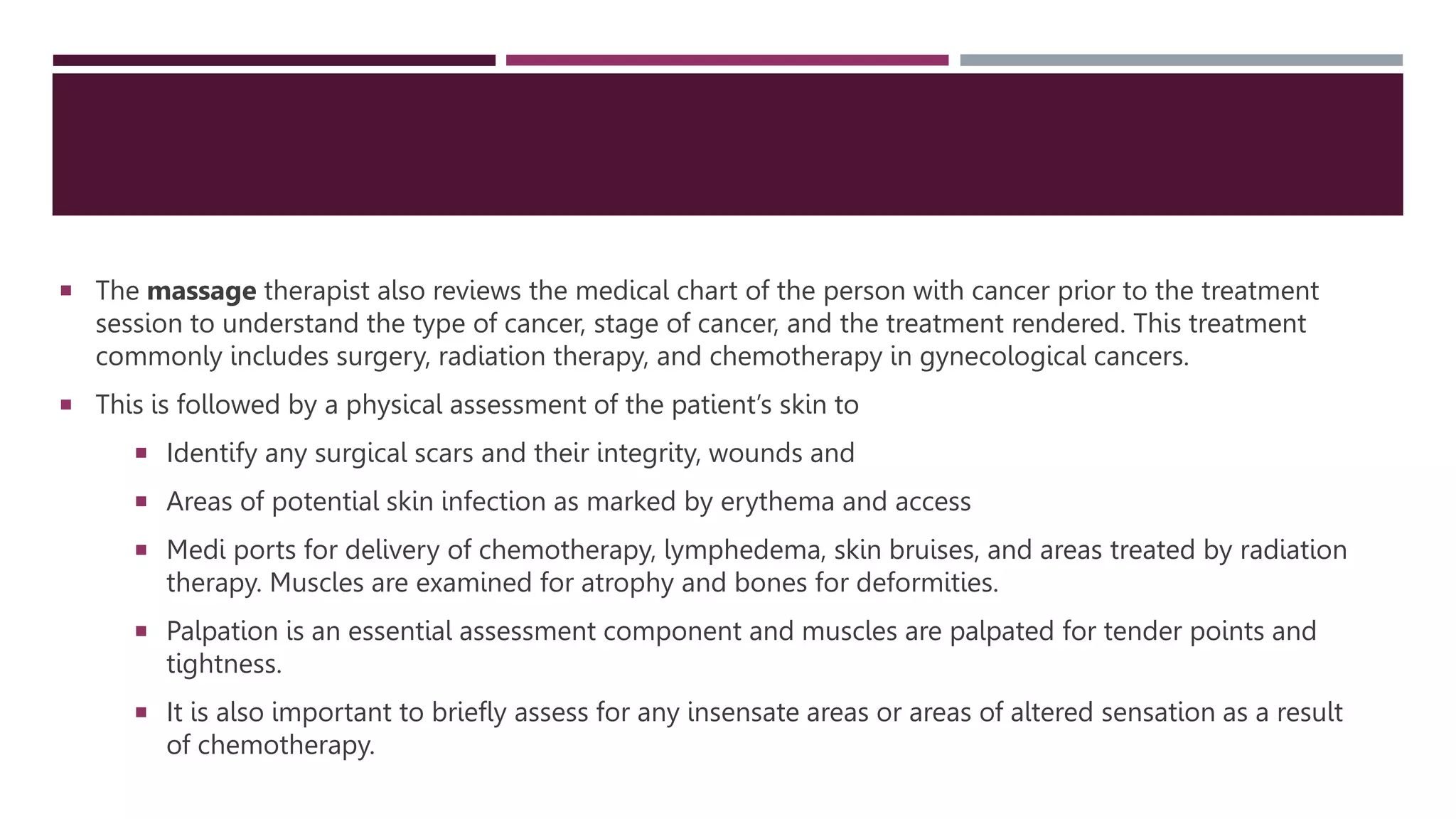 Physiotherapy in pelvic cancer | PPT