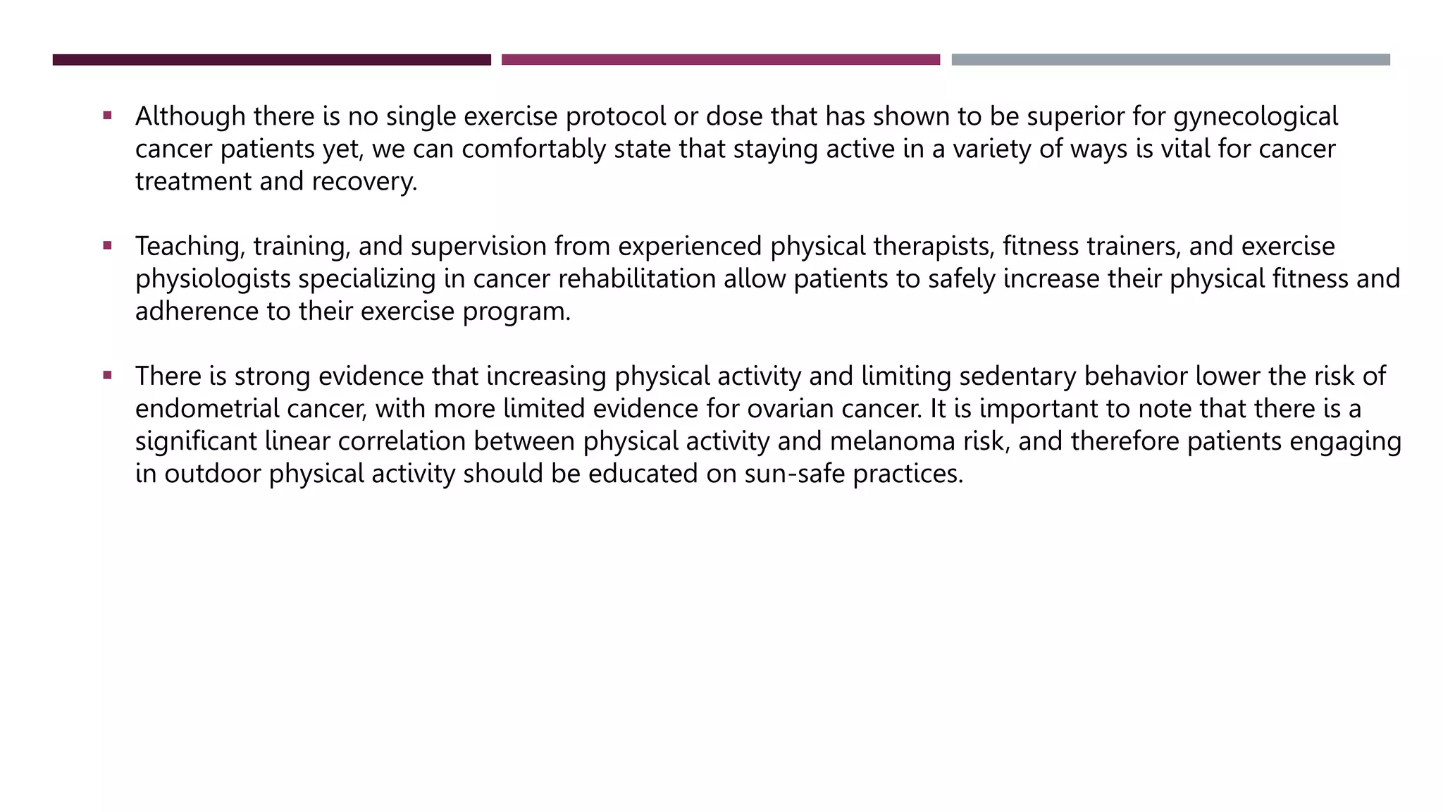 Physiotherapy in pelvic cancer | PPT
