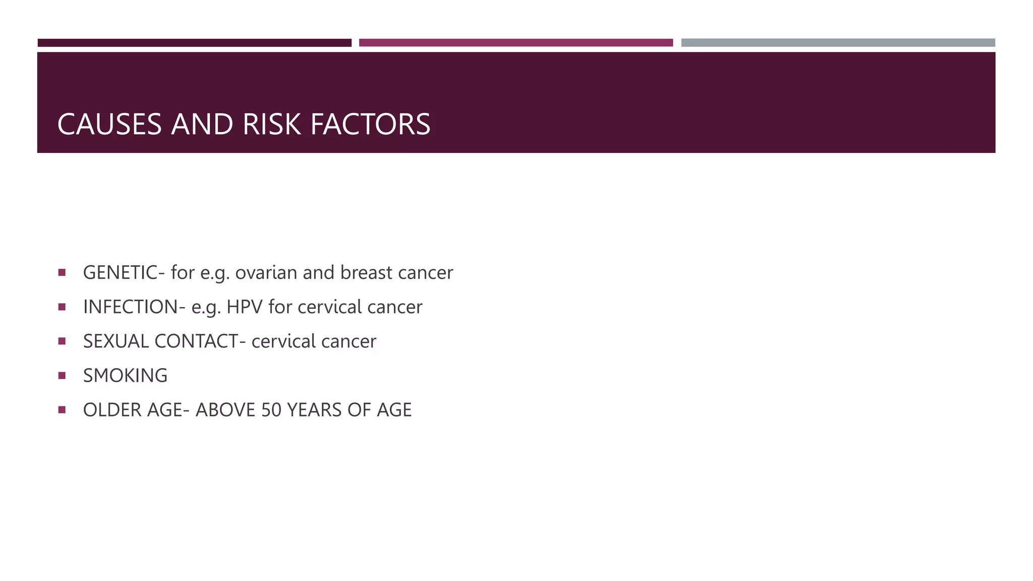 Physiotherapy in pelvic cancer | PPT