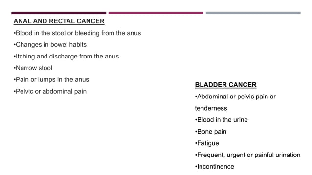 Physiotherapy in pelvic cancer | PPT