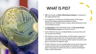 PHYSIOTHERAPY IN PELVIC INFLAMMATORY DISEASE.pptx @Dr.Muskan Rastogi ...
