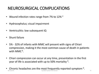 Spina Bifida: Physiotherapy in the management of meningomyelocele | PPTX