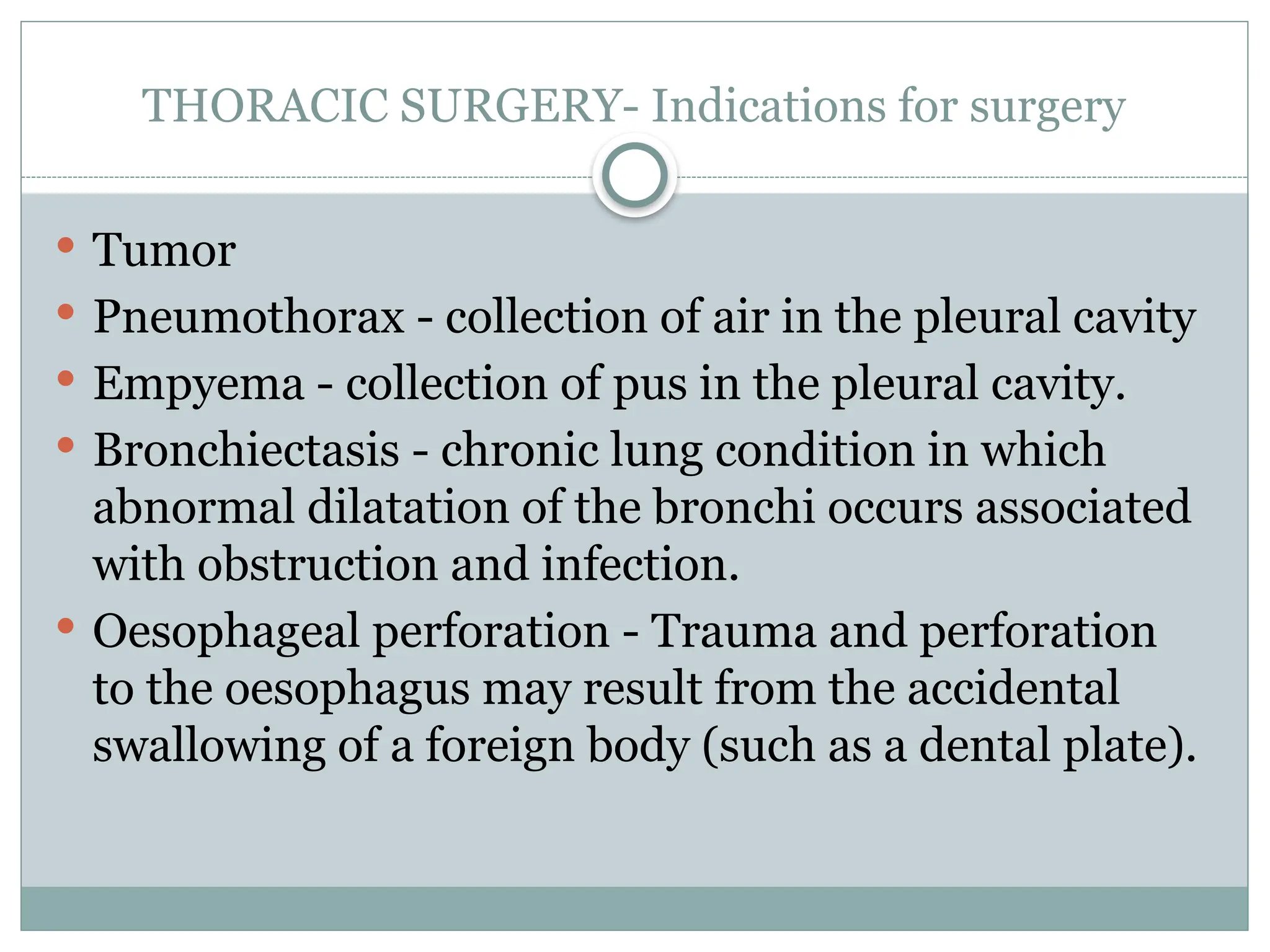 Physiotherapy in thoracic surgery.pptx.. | PPTX