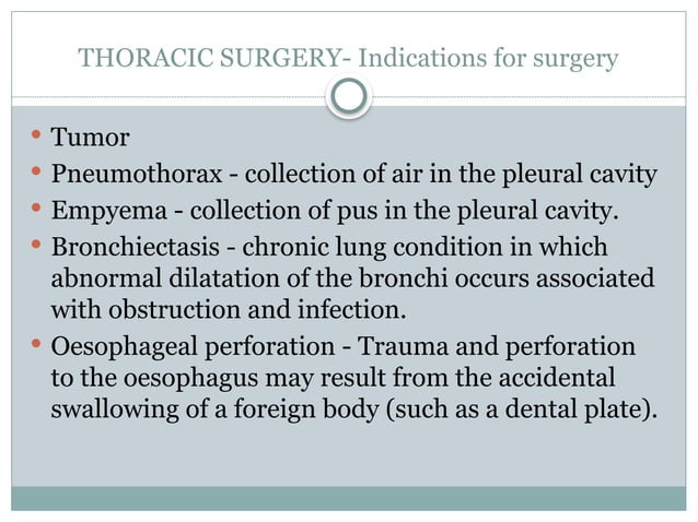 Physiotherapy in thoracic surgery.pptx.. | PPTX