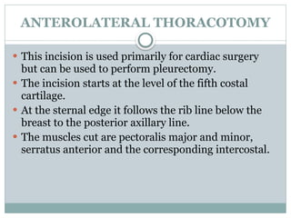 Physiotherapy in thoracic surgery.pptx.. | PPTX