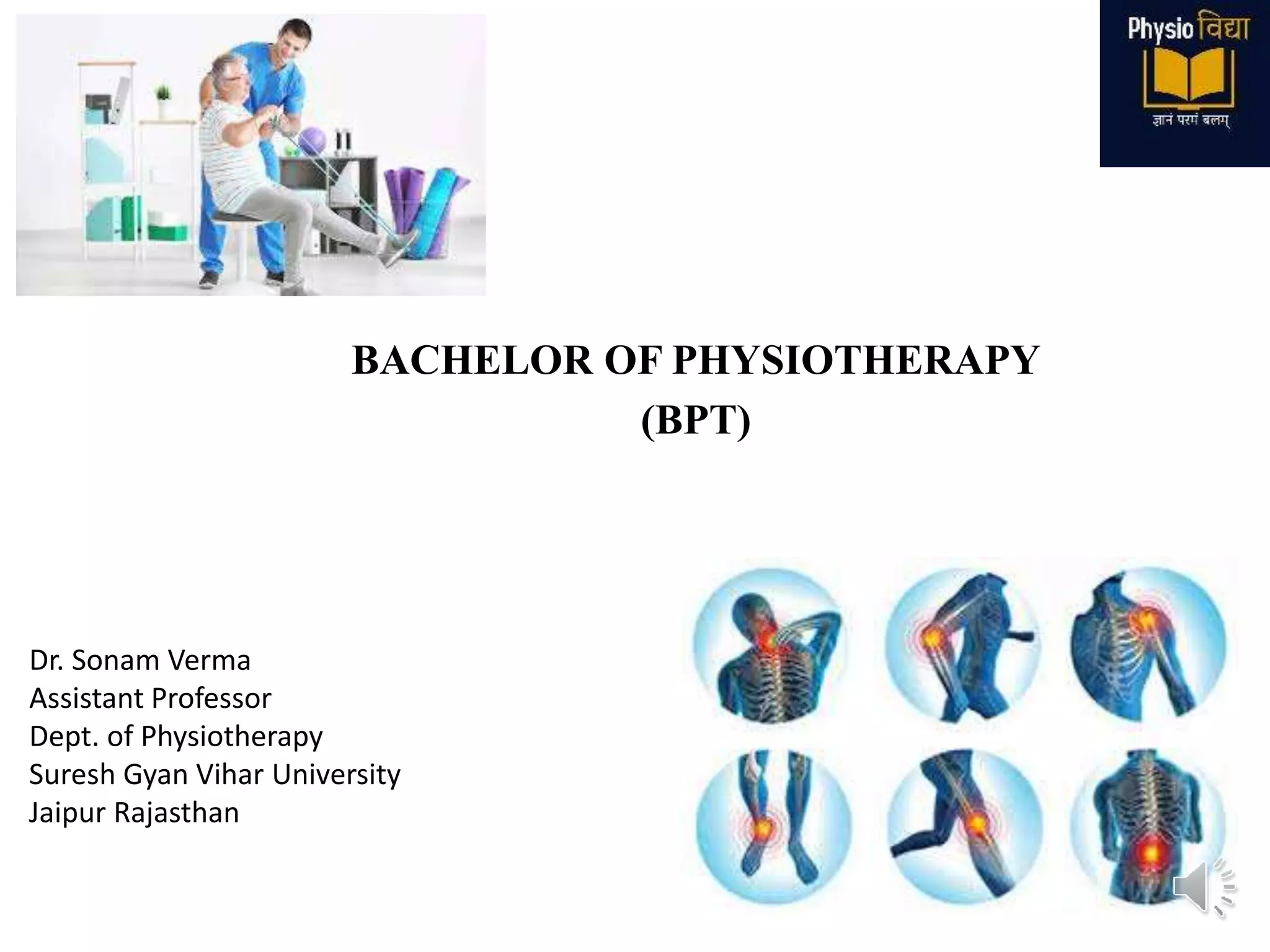 What is Physiotherapy course? | PPTX