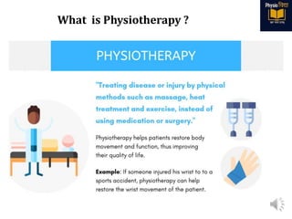What is Physiotherapy course? | PPTX
