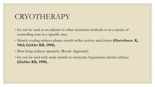 Physiotherapy management of cerebral palsy | PPTX