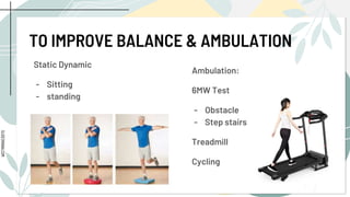 Physiotherapy management CVA, CR CASES | PPTX