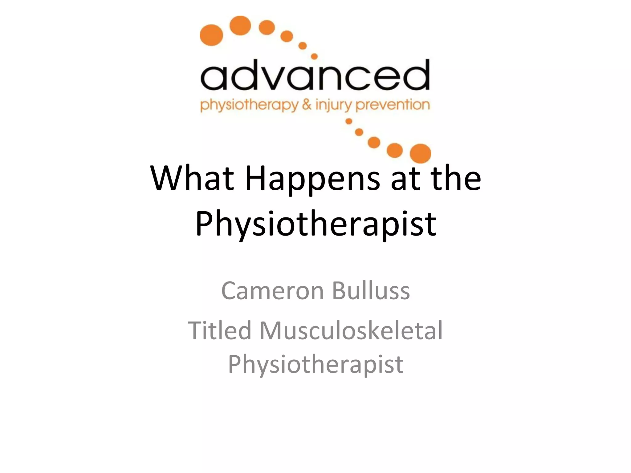 Physiotherapy managment of common problems | PDF