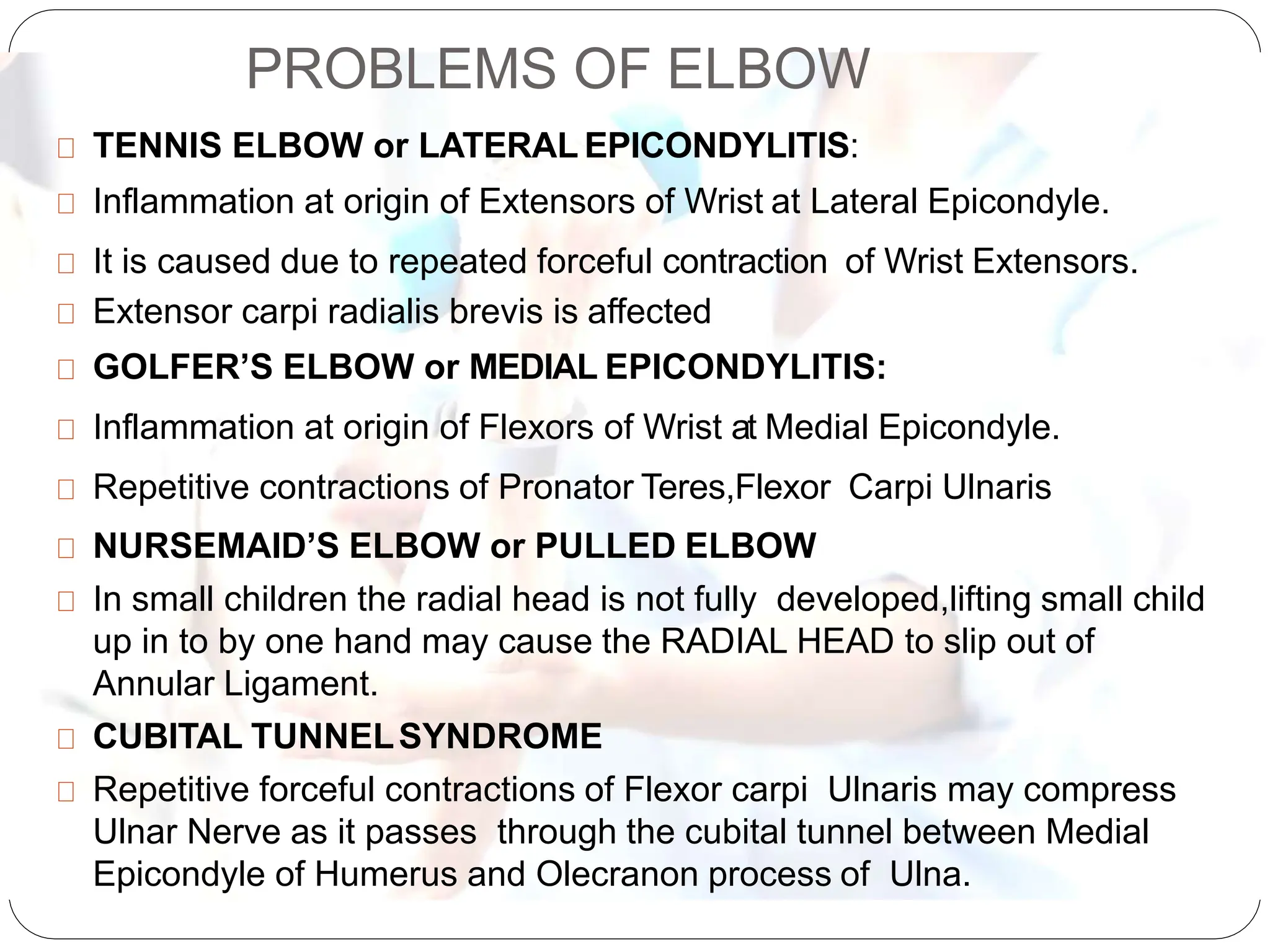 Physiotherapy Protocol for Elbow Joint Cases.pptx