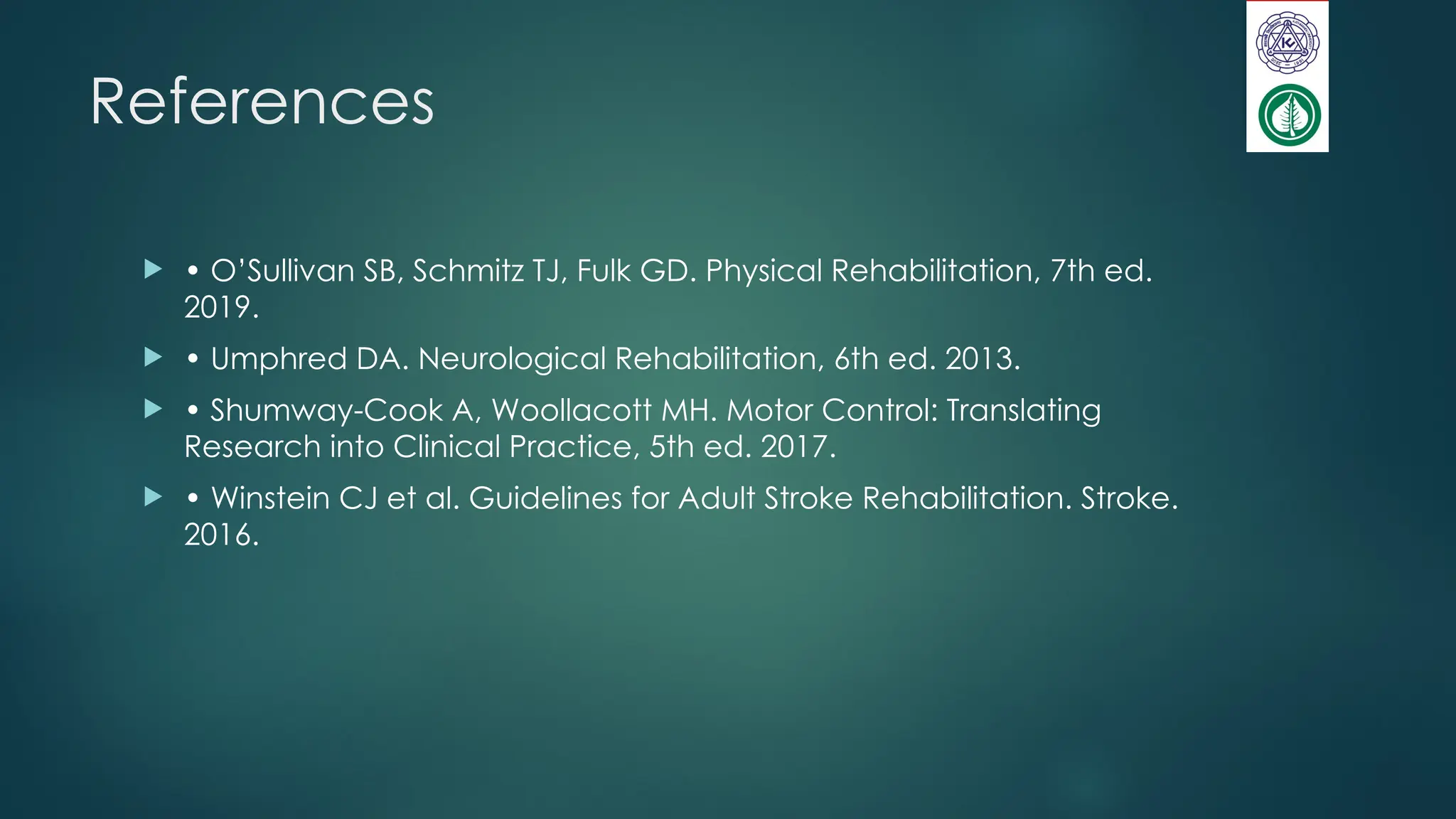 Physiotherapy_Schematic_Lecture for physios | PPTX