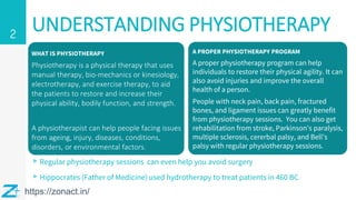 PHYSIOTHERAPY WITH ZONACT | PPTX
