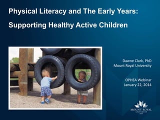 Physliteracy&earlyyears | PPTX