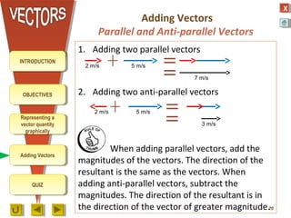 Physics M1 Vectors | PPT