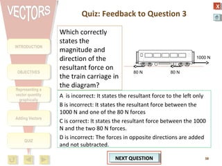 Physics M1 Vectors | PPT