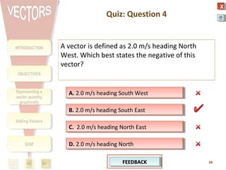 Physics M1 Vectors | PPT