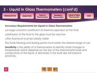 Physics M3 Thermometer | PPT