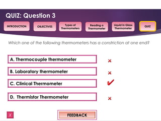 Physics M3 Thermometer | PPT