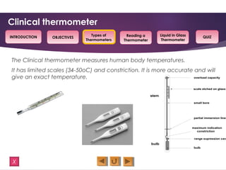 Physics M3 Thermometer | PPT