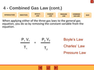 General Gas Law Formula
