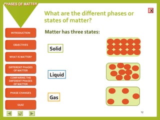 Physics M3 Phases of Matter | PPT