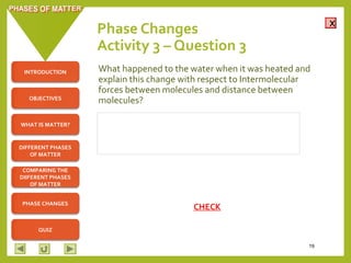 Physics M3 Phases of Matter | PPT