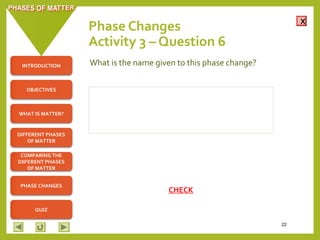 Physics M3 Phases of Matter | PPT
