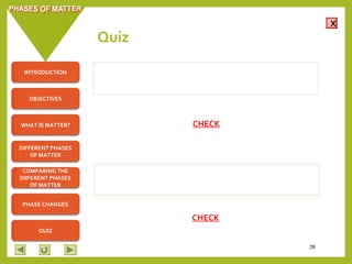 Physics M3 Phases of Matter | PPT
