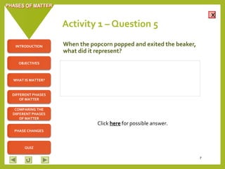 Physics M3 Phases of Matter | PPT