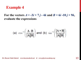 Physmed11 u3 vector product | PPTX