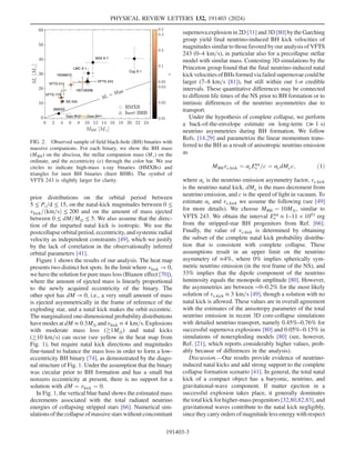 Constraints on Neutrino Natal Kicks from Black-Hole Binary VFTS 243 | PDF | Free Download
