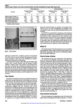 Principles of Joint MobilizationDefine osteokinematic and ...