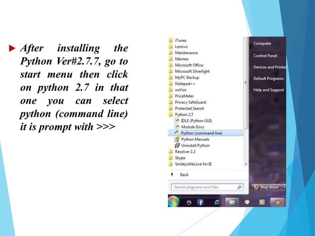 Phython Programming Language | PPTX
