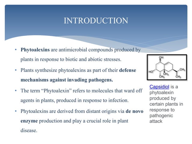 Phytoalexin , its types and importance.. | PPTX | Science