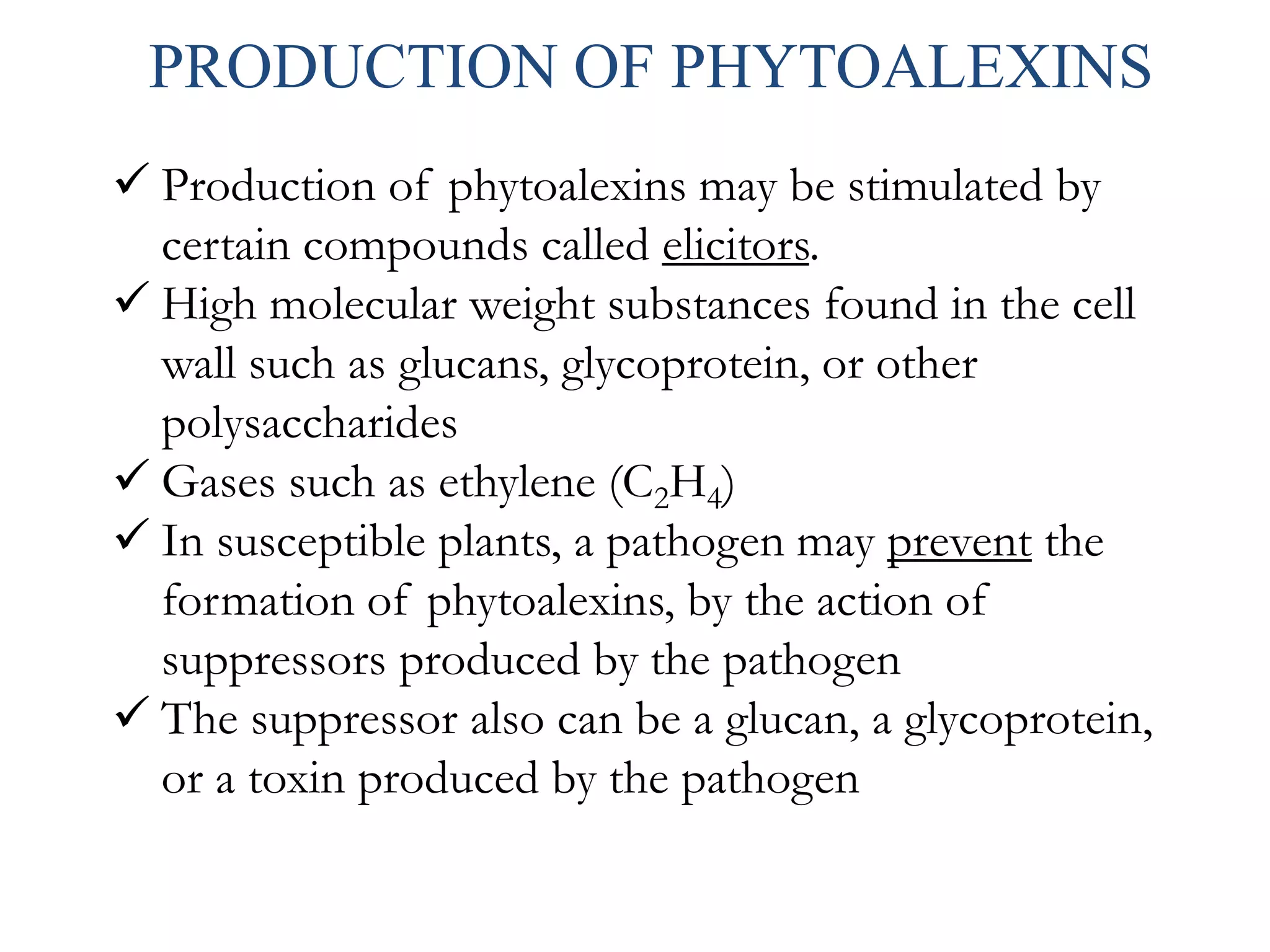 Phytoalexins | PPTX