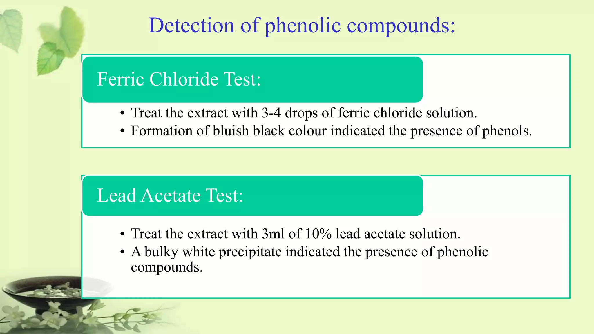 Phytochemical screening | PPTX