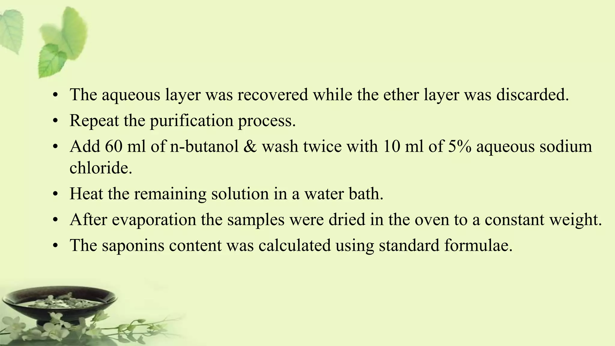 Phytochemical screening | PPTX