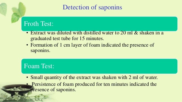 Phytochemical screening