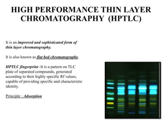 phyto chemical finger printing in phytochemistry | PDF