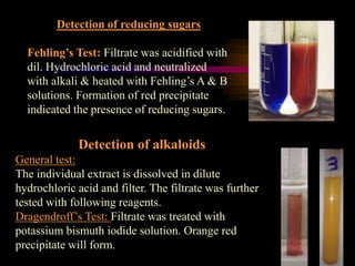 Phytochemical screening | PPT